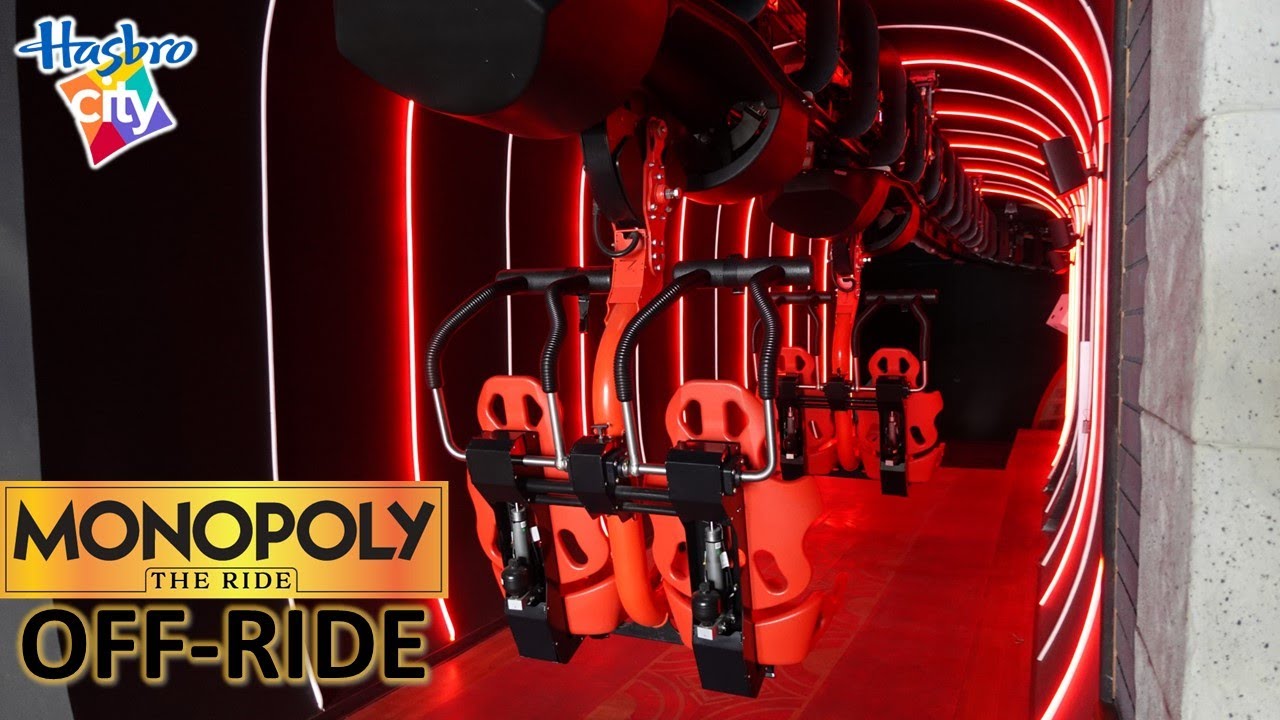 Monopoly the Ride Off-Ride Footage, Hasbro City Wiegand Suspended ...