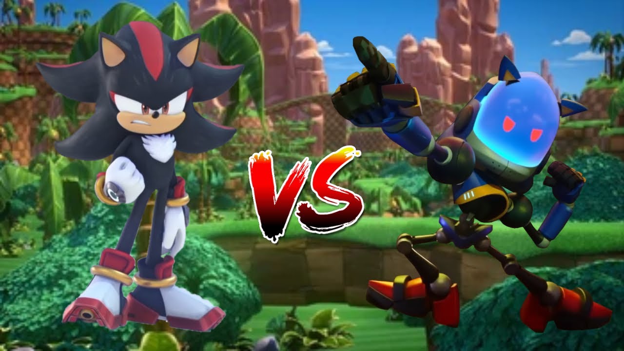 Shadow Vs. Chaos Sonic - YouTube