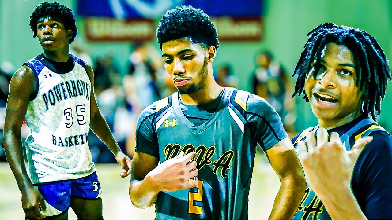 16U AAU Basketball🔥🔥NOVA Village vs Powerhouse Bulls | GAME WINNER ...