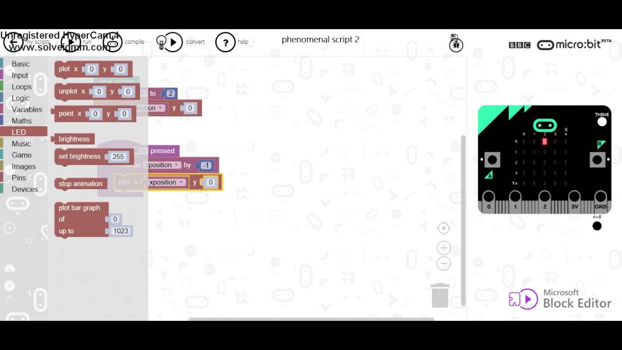 Bbc Microbit Buttons Control Light Youtube