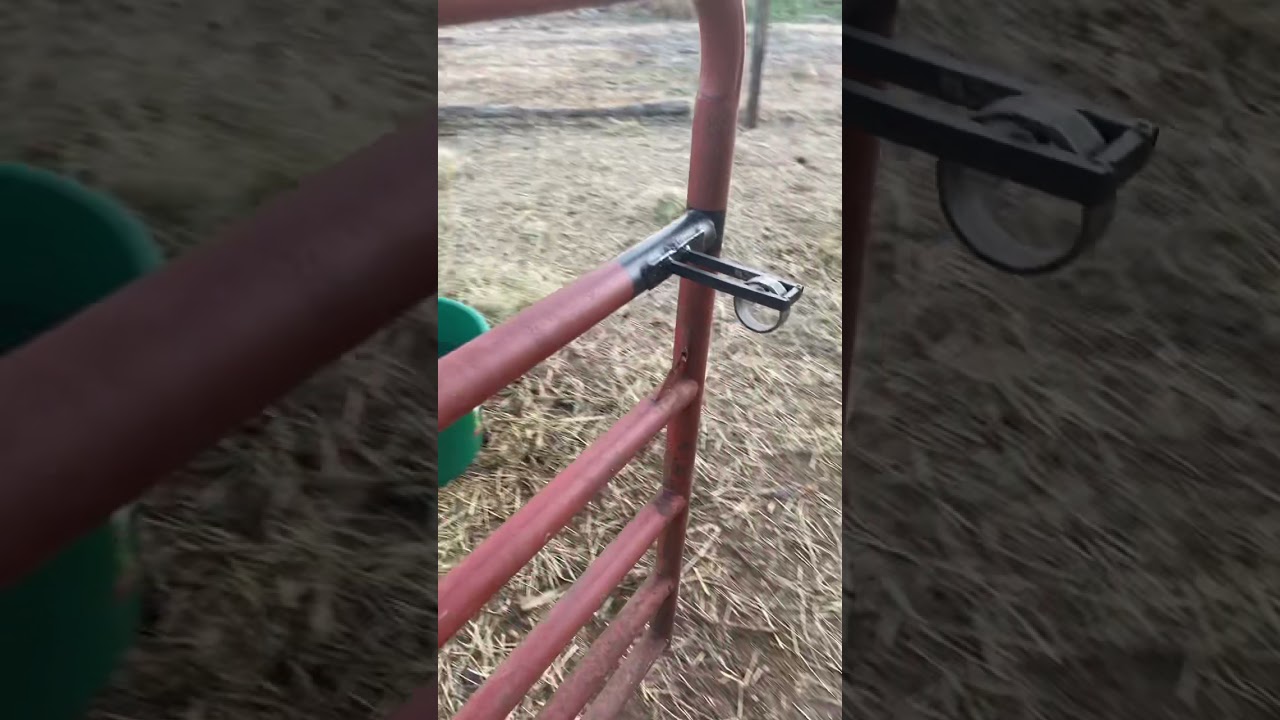 Homemade Gate Latch - YouTube