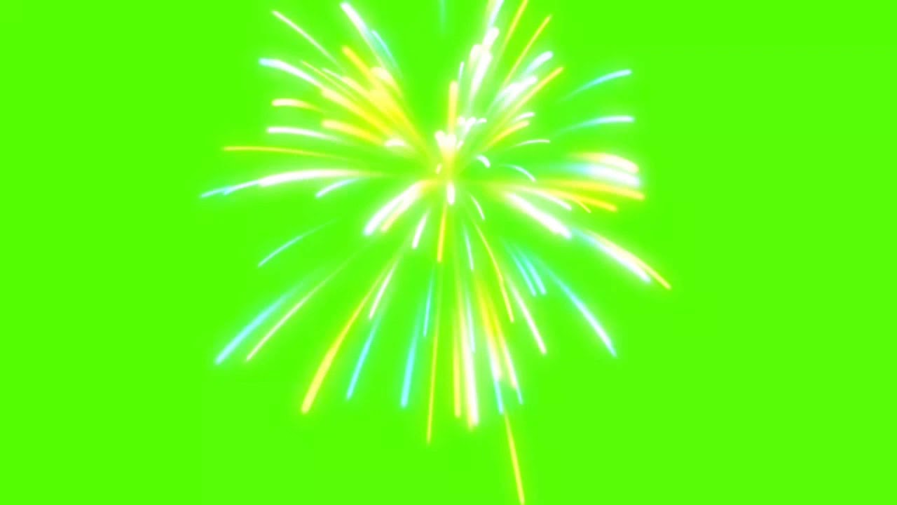 FIREWORK GREEN SCREEN EFFECT - YouTube