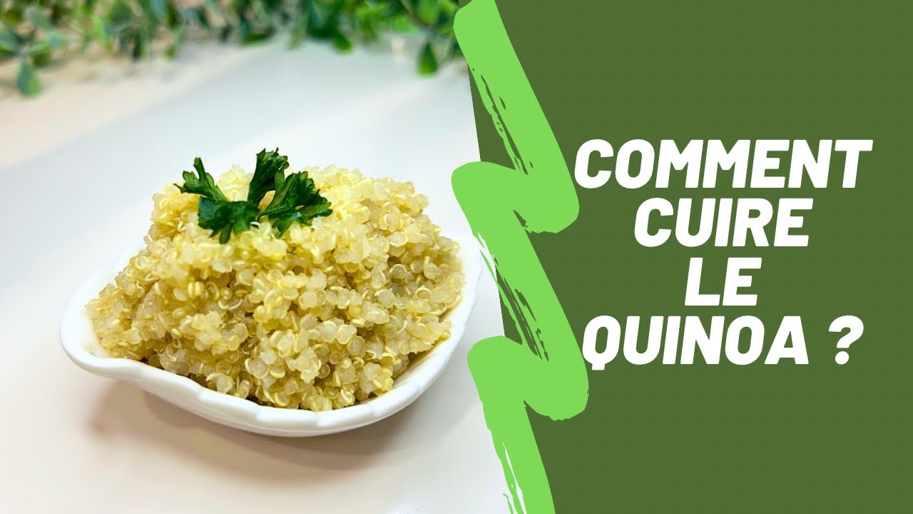 Important de savoir comment cuire le Quinoa😉 - YouTube