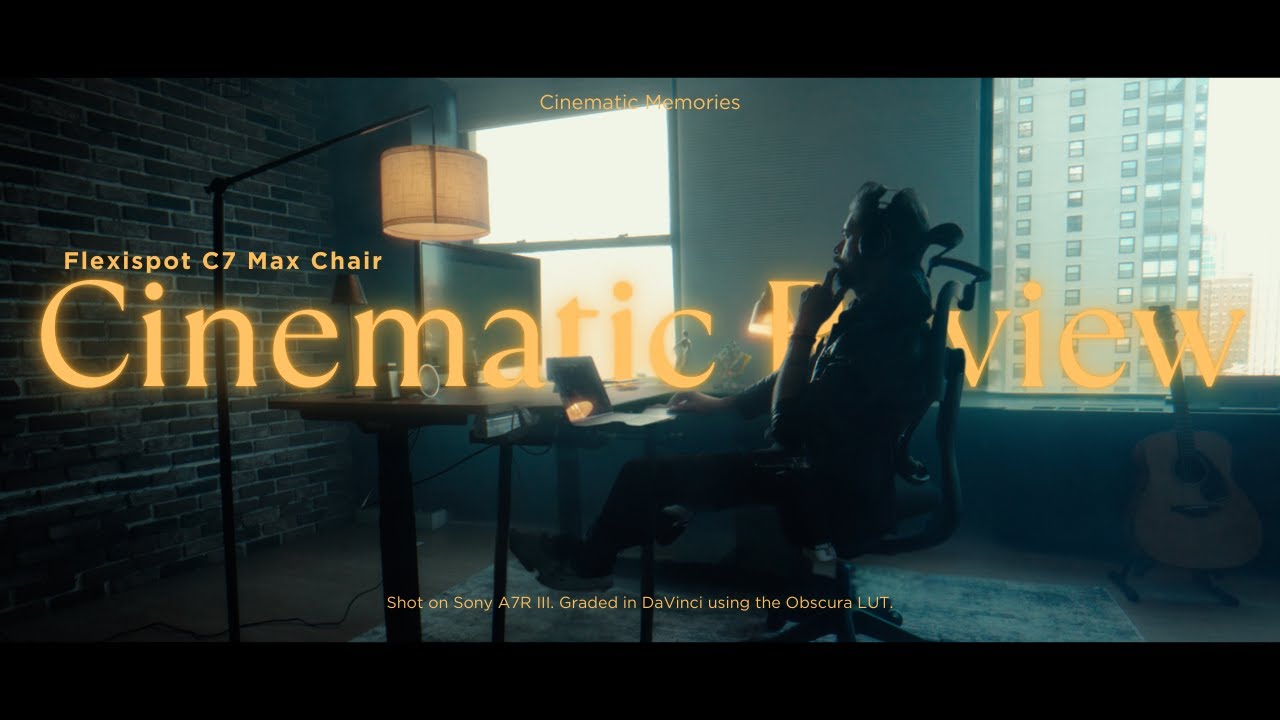Best Ergonomic Chair | Cinematic Video Review for Flexispot C7 Max # ...