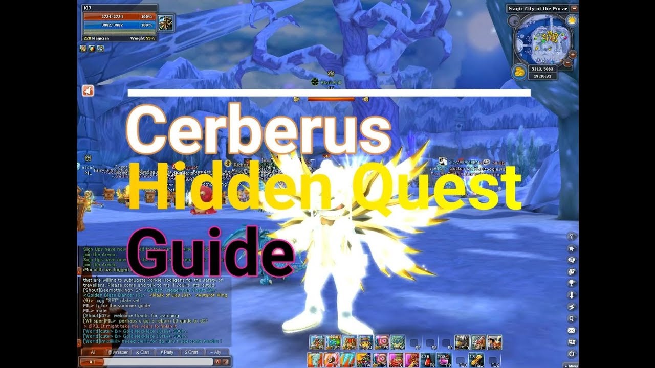 Aruarose Online -Cerberus hidden Quest Guide - YouTube