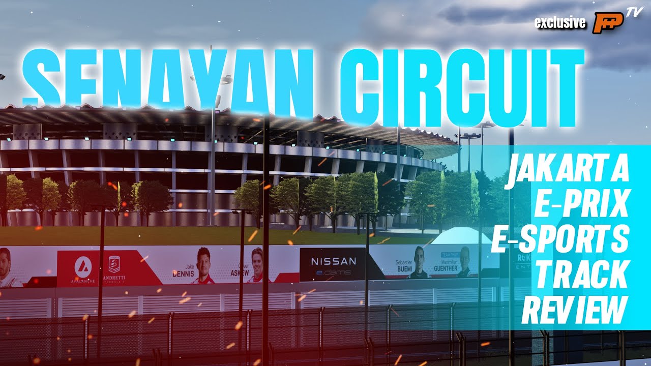 Rencana Awal Formula E Di Track Ini | Circuit Senayan Jakarta Track ...