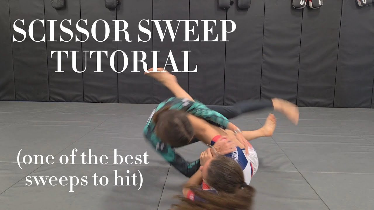 Scissor Sweep Tutorial Jiu Jitsu | Sophia Lamont - YouTube