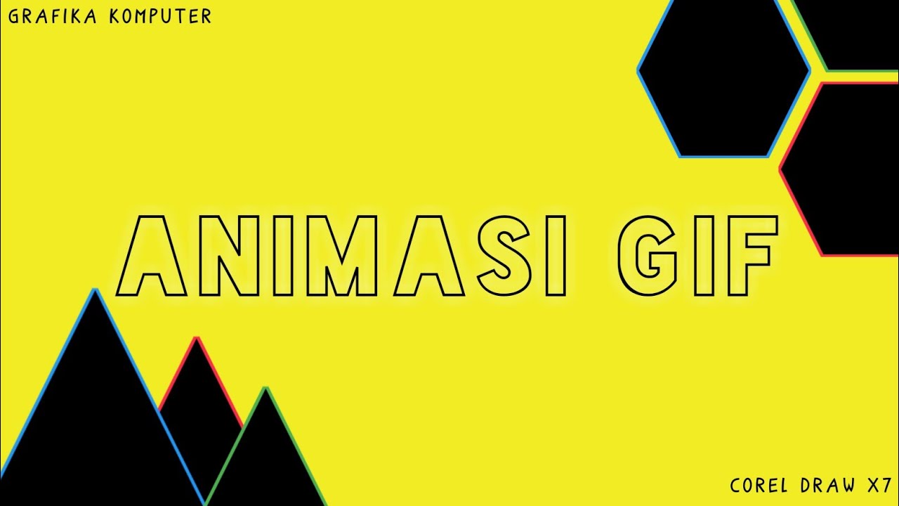 Animasi Gif - Corel Draw X7 - YouTube