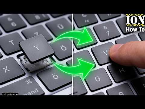 Step-by-step MacBook Air M5 Original Super Kit ISO KeyCaps Install German Qwertz to English Qwerty