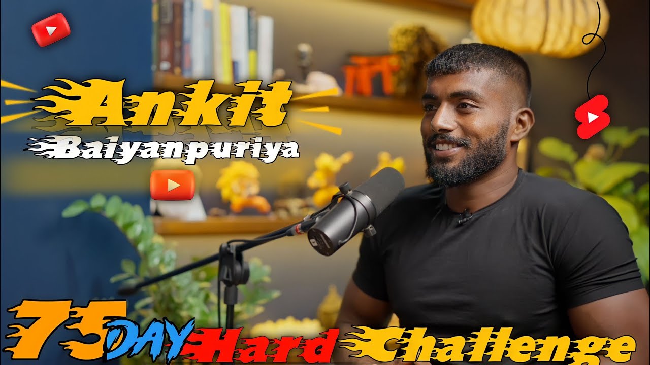 Ankit Baiyanpuriya || "75 Day Hard challenge " 💪 Ram Ram Bhai Sariyane ...