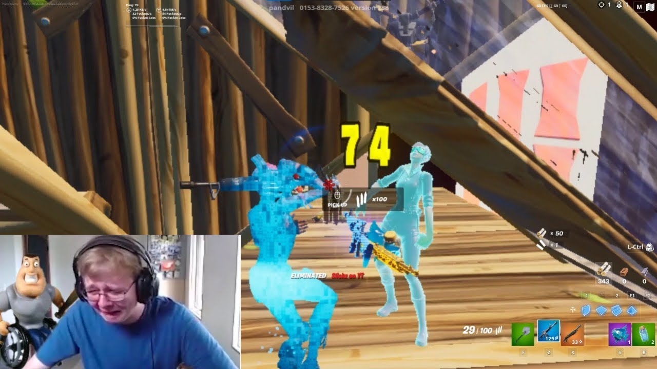 Bullying kids in Fortnite 1v1 boxfights. - YouTube