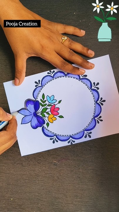 Circle ⭕ border desigs| Assignment front page design/ Project Work ...