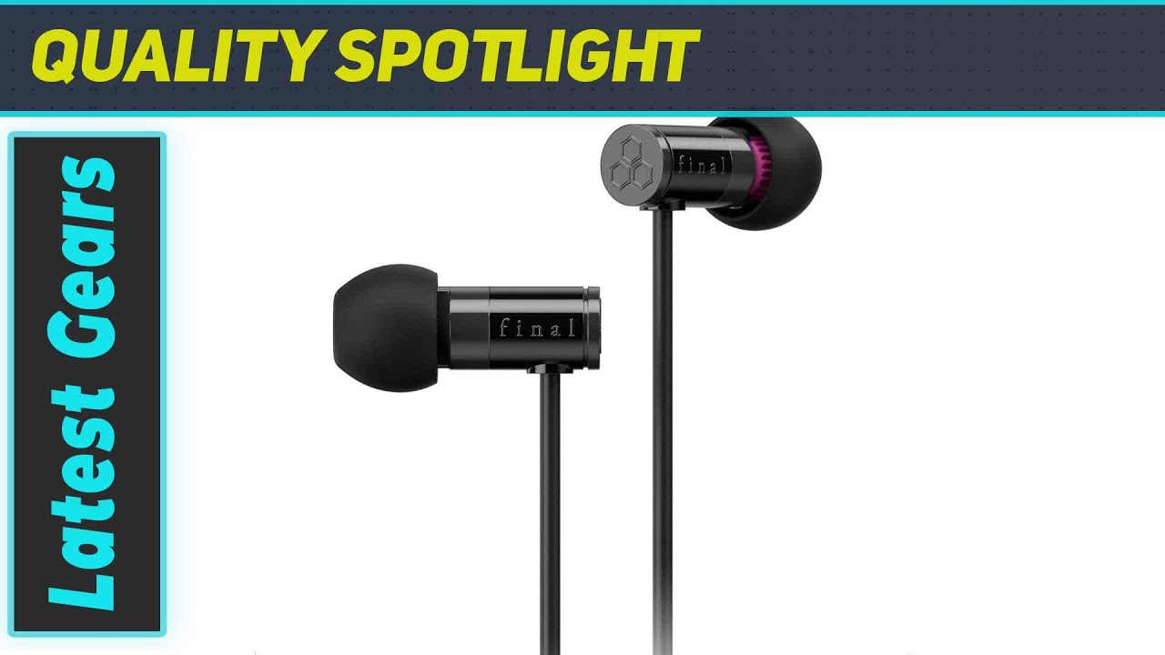 Immersive Audio Experience! Final E1000 In-Ear Earphones Review - YouTube