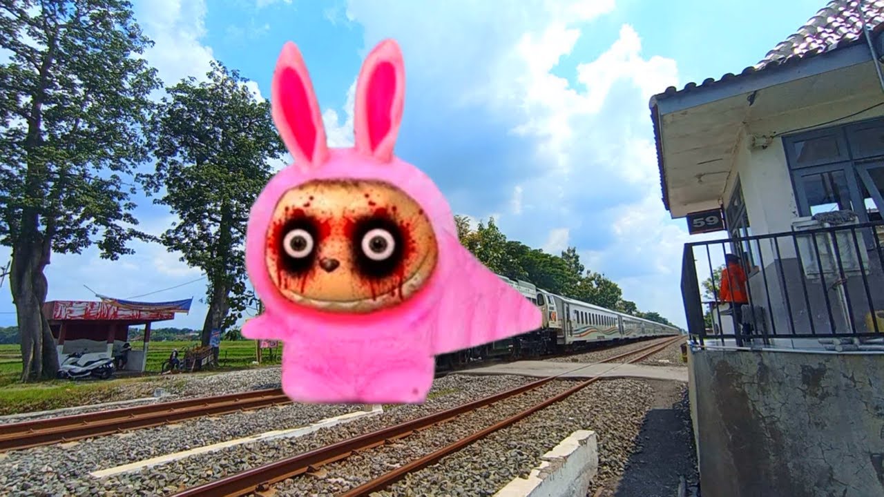 Kereta Api Berubah Jadi Labubu, Train Eater VS Kereta Lakuku !!! - YouTube