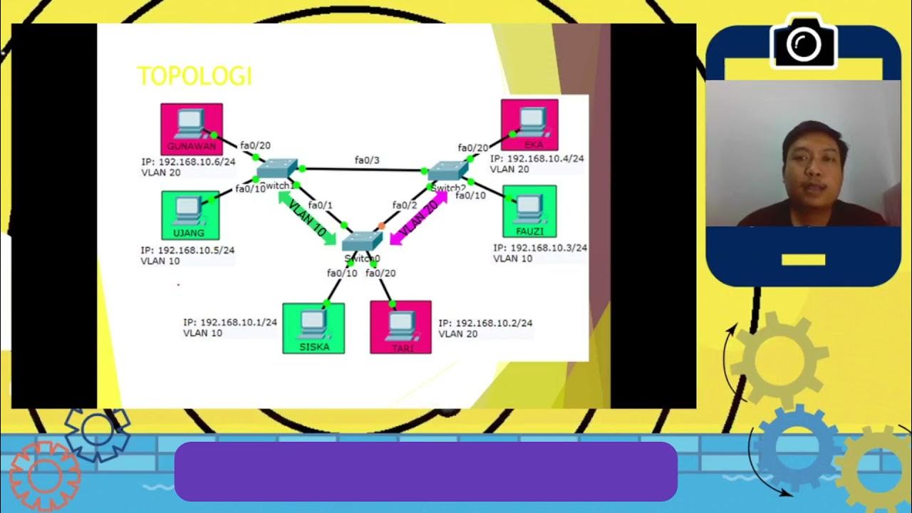RAPID PVST + LOAD BALANCE CISCO PACKET TRACER SIMULATION - YouTube