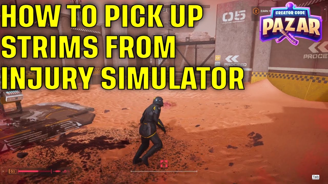 How to Pick Up Stims from the Injury Simulator Helldivers 2 Quick Guide ...