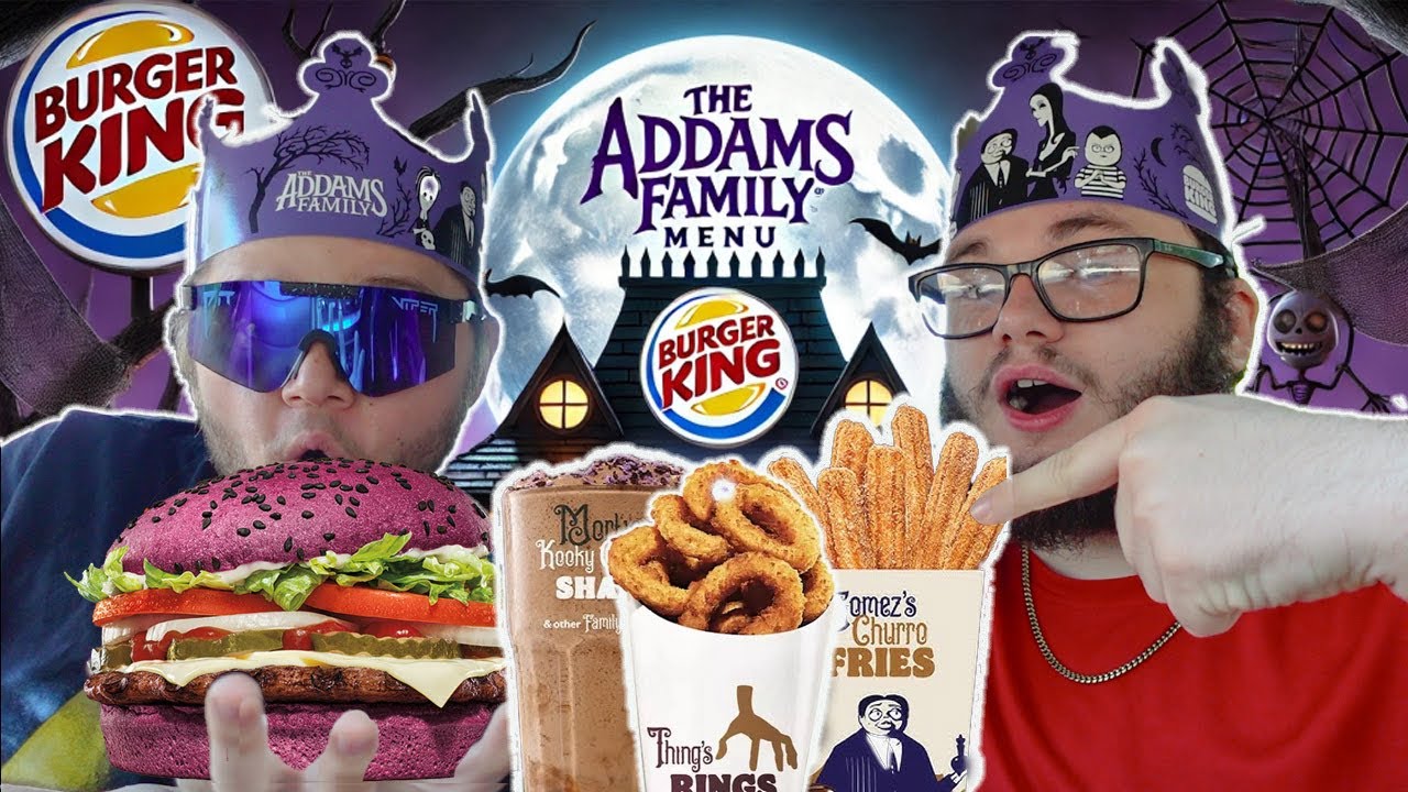 Burger King’s Addams Family Meal - YouTube