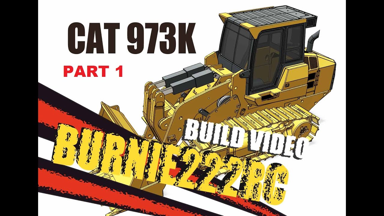Building a rc CAT 973K - Part 1: Chassis - YouTube