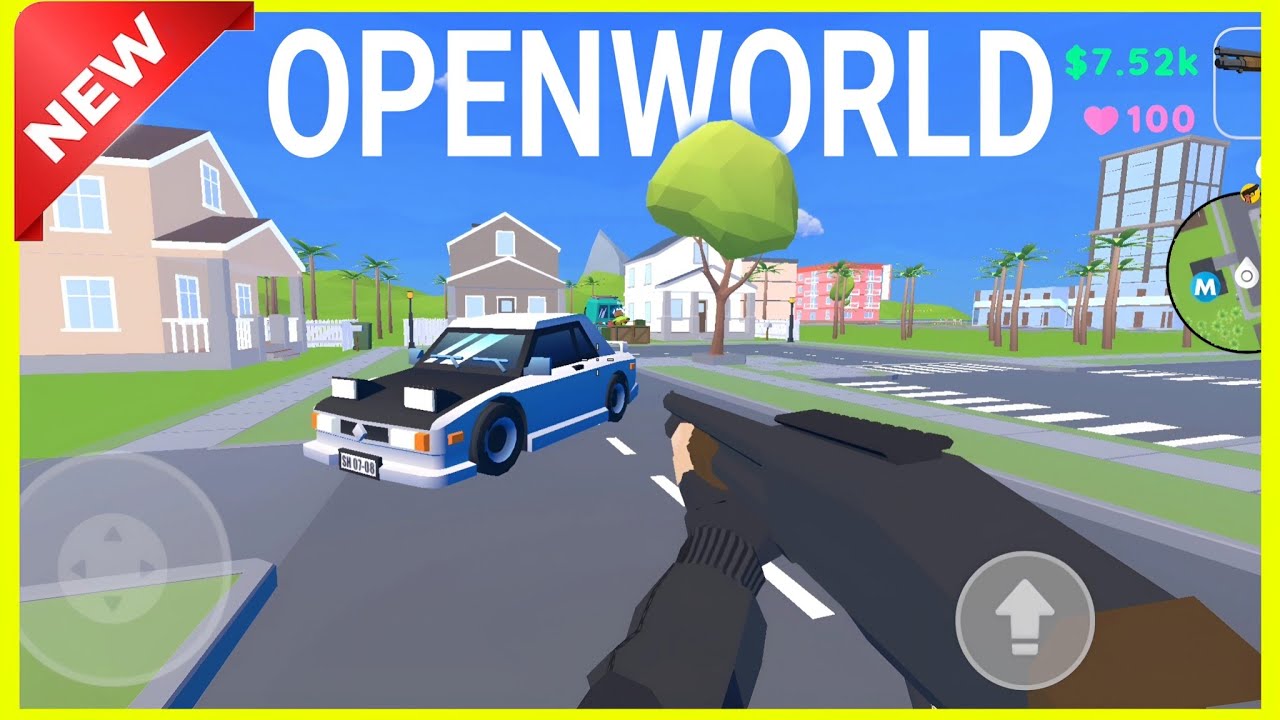 GTA Lite Mobile | Grandblox Gangster Open World | NEW GAME (Android ...