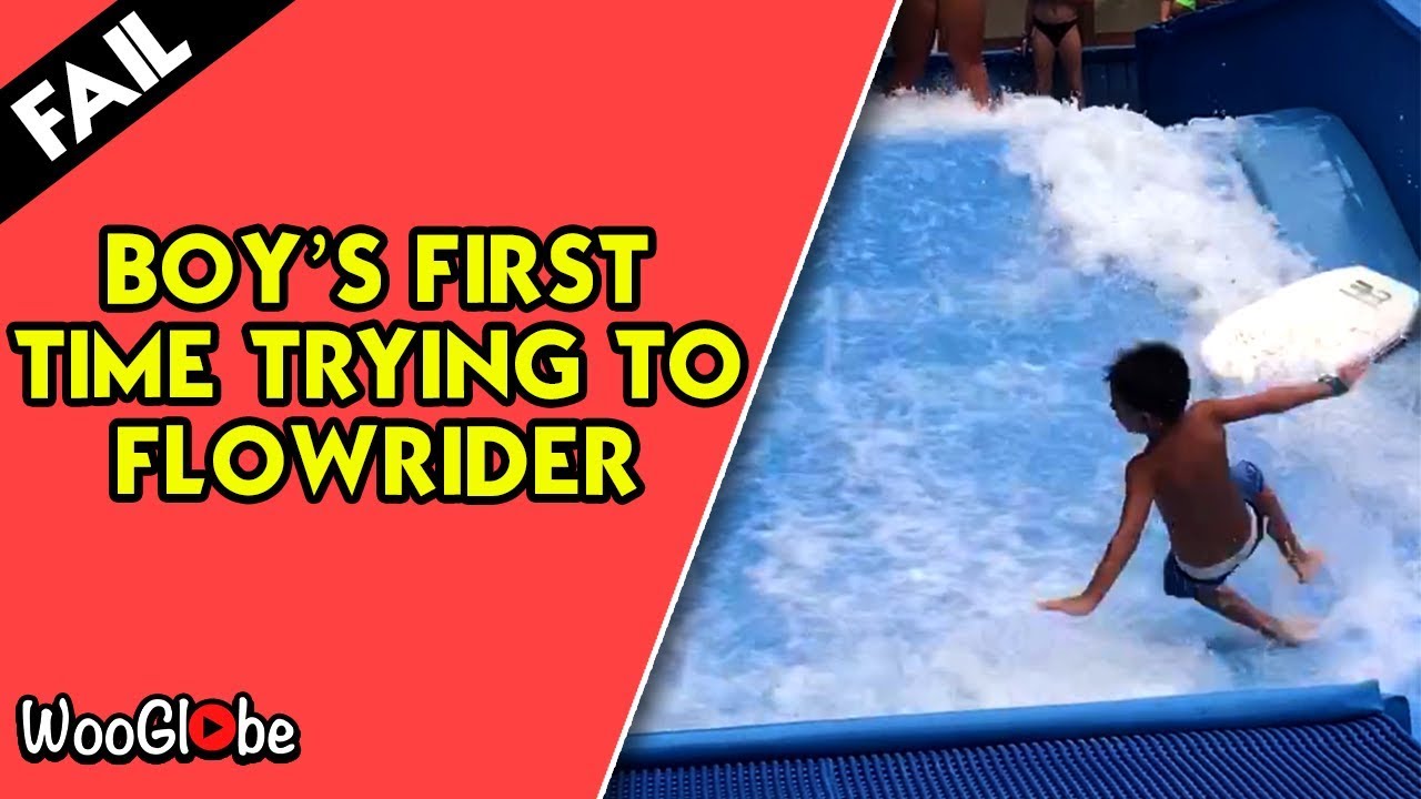 Funniest First Time Flowriding Attempt - YouTube