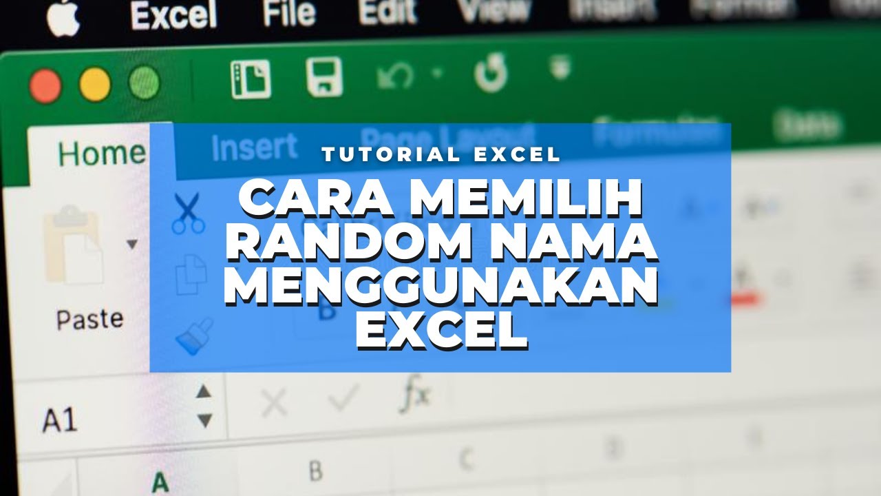Cara Memilih Nama Secara Acak / Random Dengan Menggunakan Microsoft ...