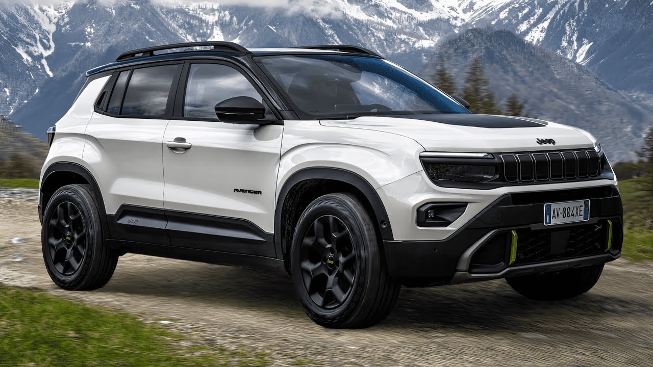 All-New 2025 Jeep Avenger 4xe Hybrid:Jeep's 1st Hybrid ! Specs ...