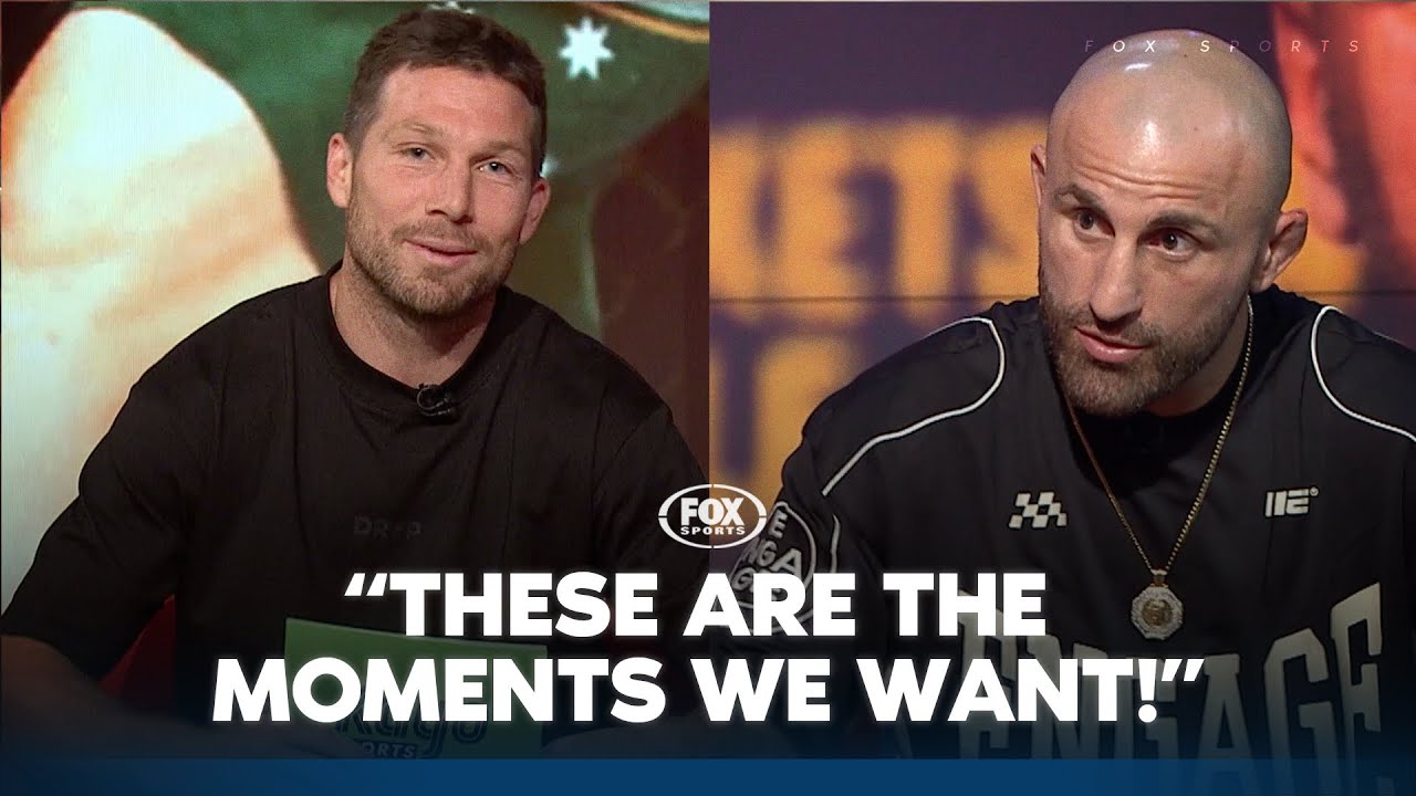 "Every fight I'm trying to be better!" Volk speaks to Toby Greene about ...