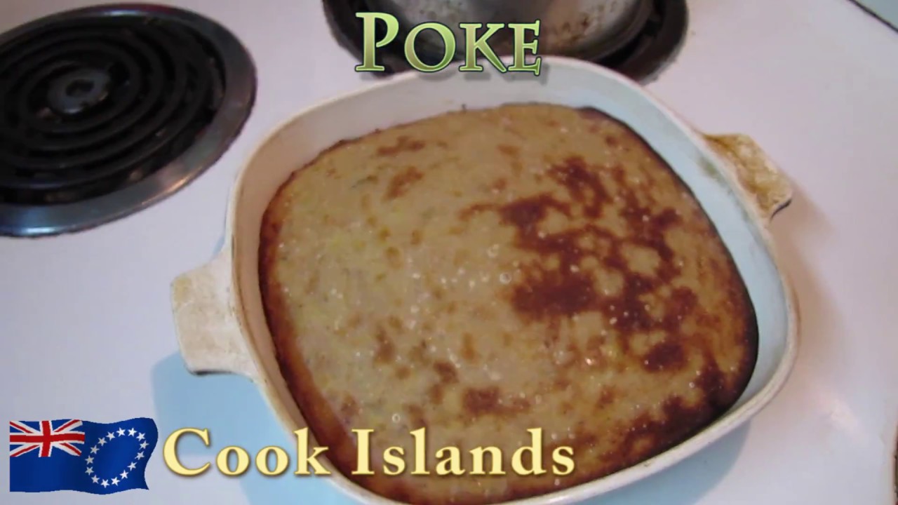 Worldly Treats with No Meats - Cook Islands - Poke - YouTube