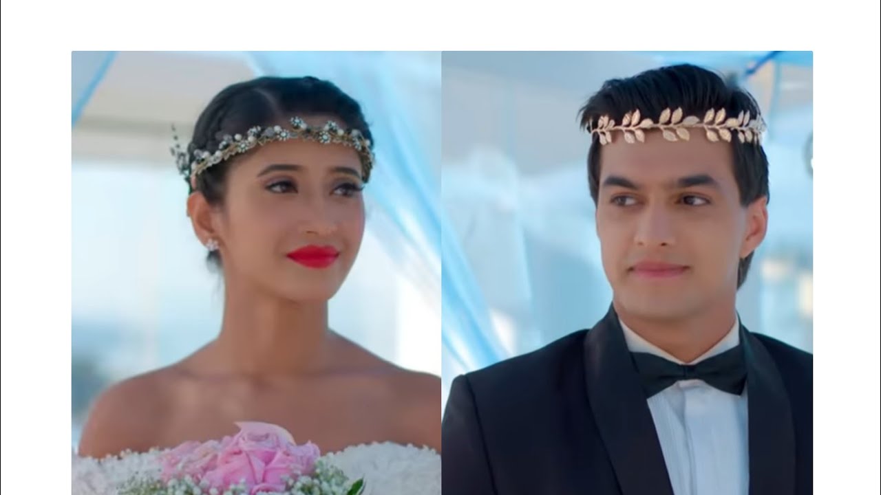 yeh rishta kya kehlata hai serial kartik naira Greece wedding ️kaira# ...