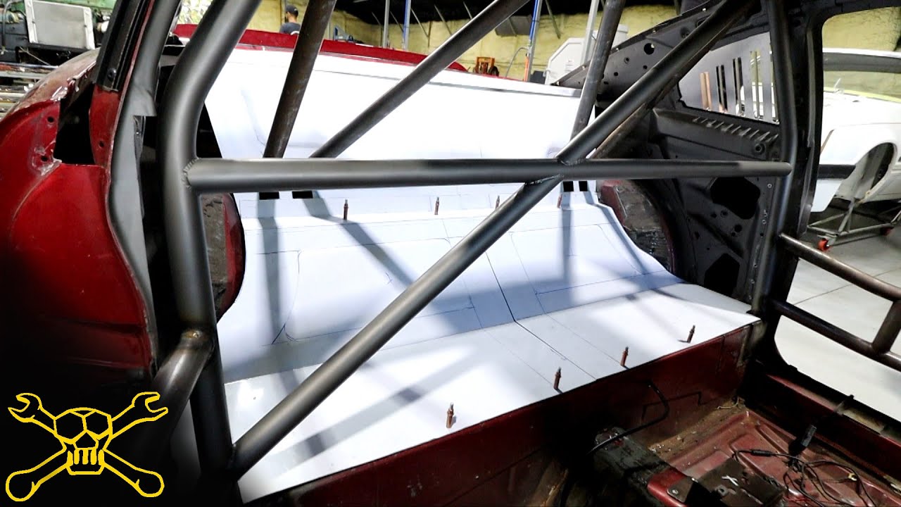 Rear Firewall Build for a SN95 Mustang Drift Car - YouTube