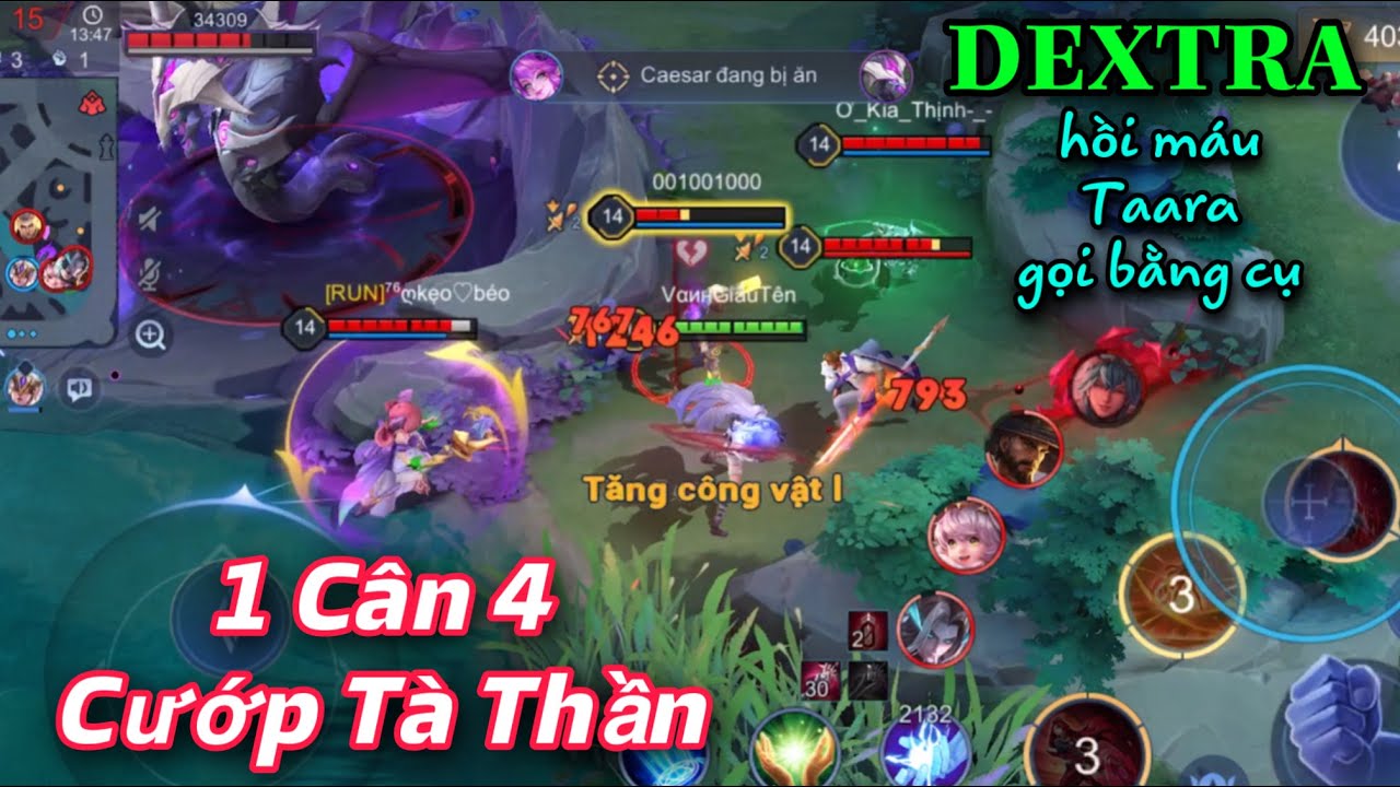 DEXTRA Băng Trụ Cân 4 Cướp Tà Thần Lật Kèo || Trang Bị và Bảng Ngọc - YouTube