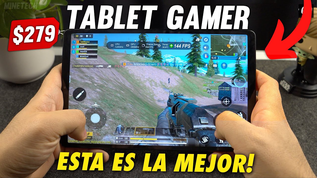 La TABLET Gamer MAS POTENTE por TU DINERO en 2024 (GAMING TEST) - YouTube