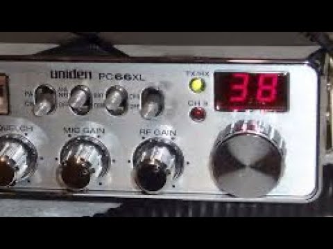 Uniden PC66XL 40 Channel AM CB Radio + Browning BR-140 CB Receive ...