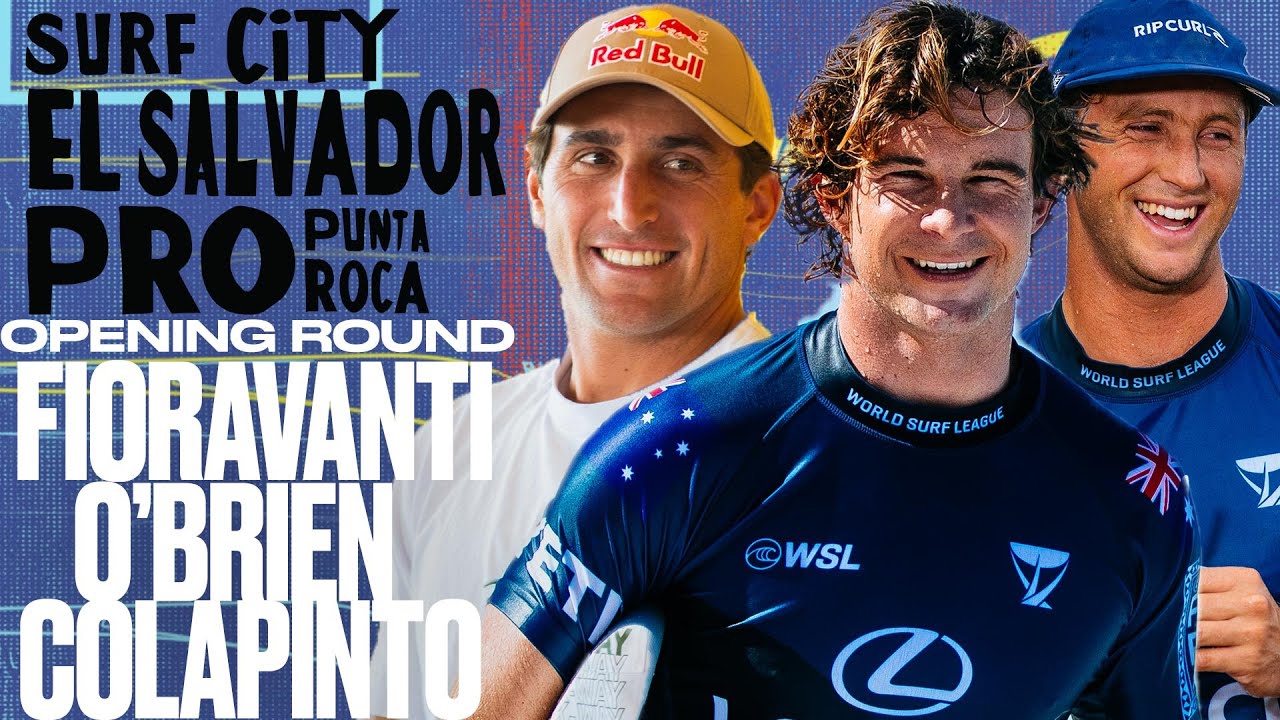 Leo Fioravanti, Liam O'Brien, Crosby Colapinto | Surf City El Salvador ...