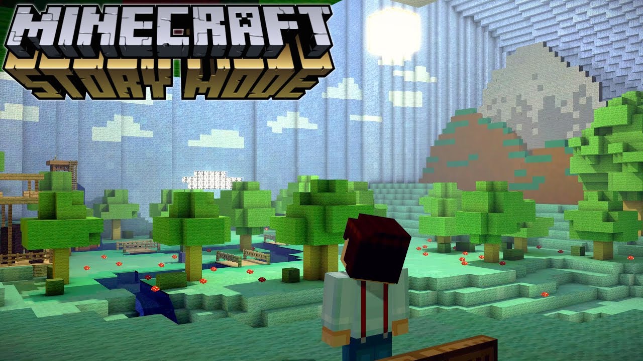 Minecraft Story Mode S1 Ep3 part 1 | Soren End wool world | Soren's Lab ...