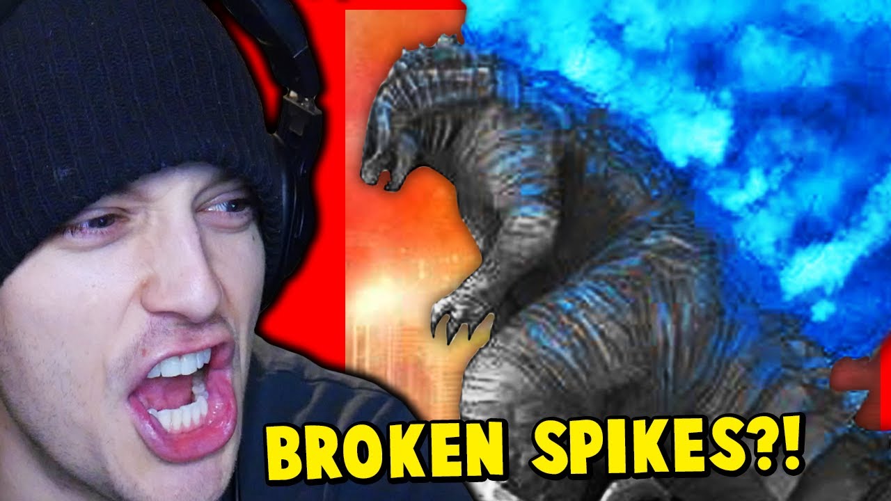 Reacting To GODZILLA SPIKES BEING SHATTERED?! - YouTube