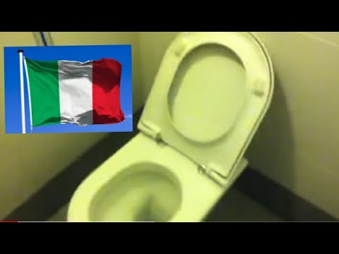 🇮🇹 ITALY TOILET 7 🇮🇹="Floor Footpump System and IDEAL STANDARD" - YouTube