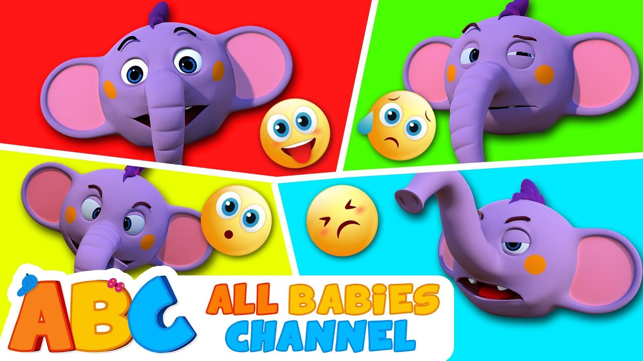 My Feelings Song | Baby Elephant Teaches Feelings | Kids Songs And More ...