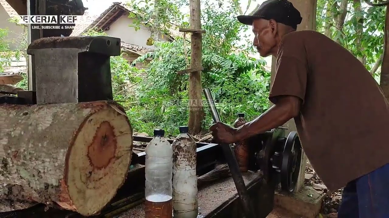 SERKEL KAYU || woodworking, Pengrajin Kayu Terbaik - Cuaca Mendung ...