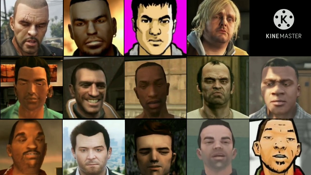 Every GTA Protagonist singing Baka Mitai - YouTube