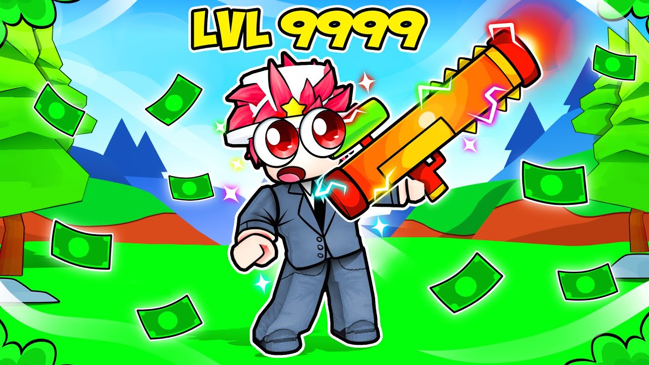 Spending $100,000 to Get MAX LEVEL GUN in Roblox! - YouTube