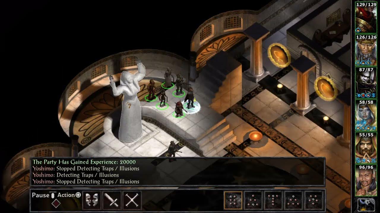 Baldur's Gate 2 Enhanced Edition - Evil Playthrough Part 38 The Harper Stronghold - YouTube