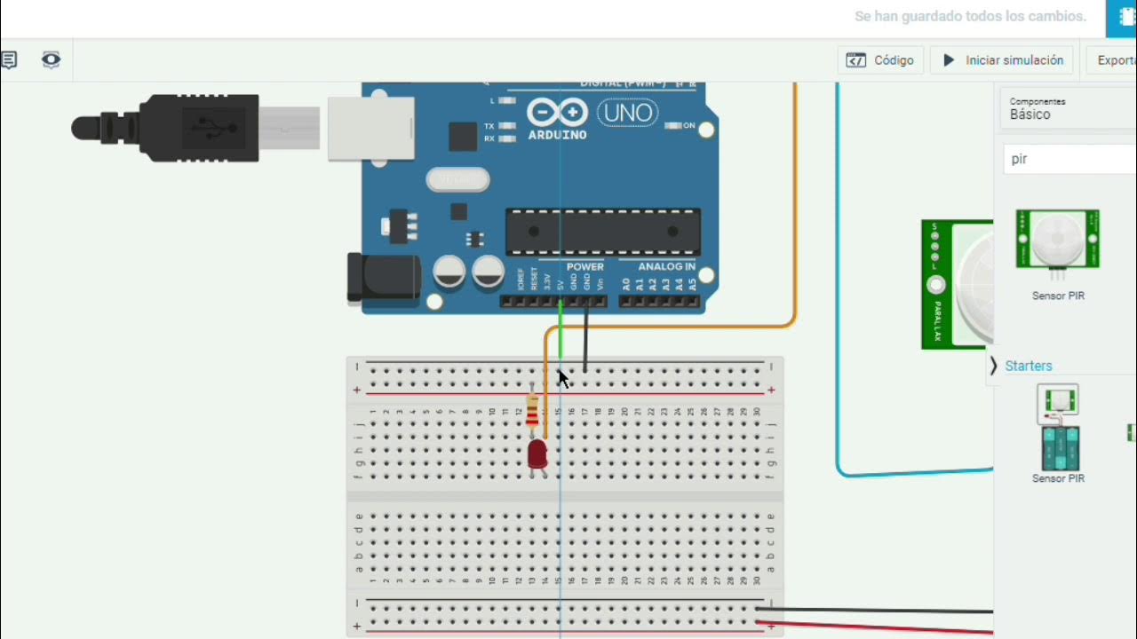 Como Conectar Un Sensor A Arduino Thinkercad Youtube