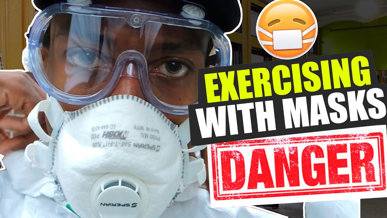 Face Mask Covering - How To Breathe While Running - YouTube