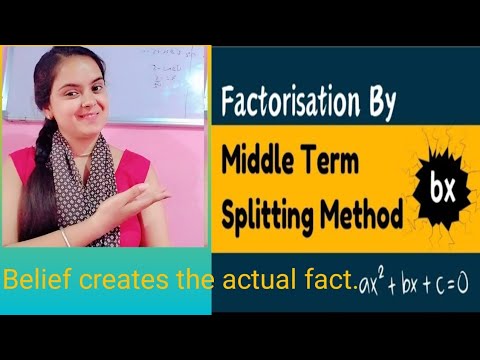 factorisation by splitting method #factors #ncert #maths #love #views # ...