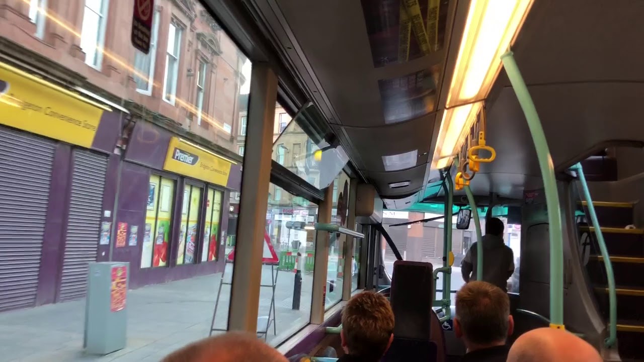 First Glasgow Volvo B7TL/Wright Eclipse Gemini 31802 YN53EFX - YouTube