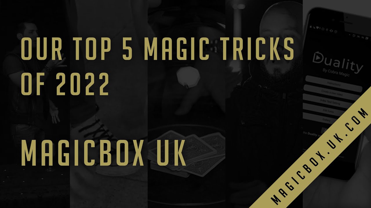 TOP 5 Magic Tricks of 2022 | Magicbox UK - YouTube