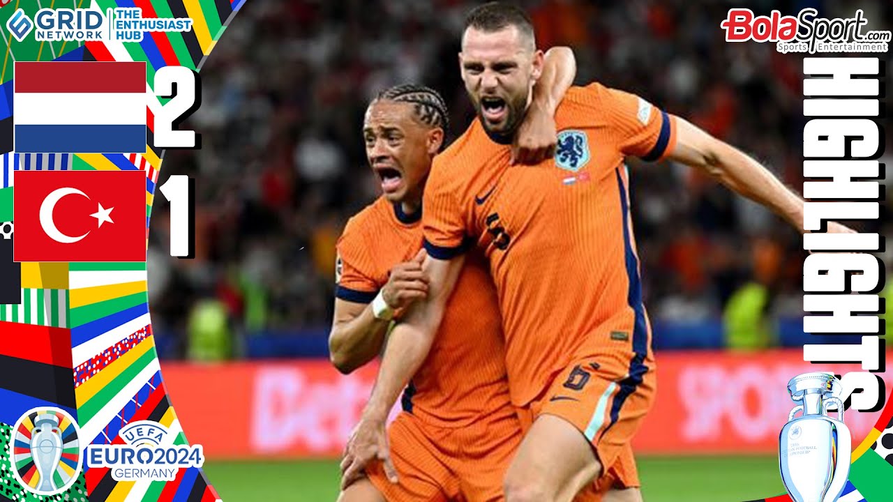 Hasil EURO 2024 - Belanda Menang Comeback 6 Menit atas Turkiye, Timnas ...