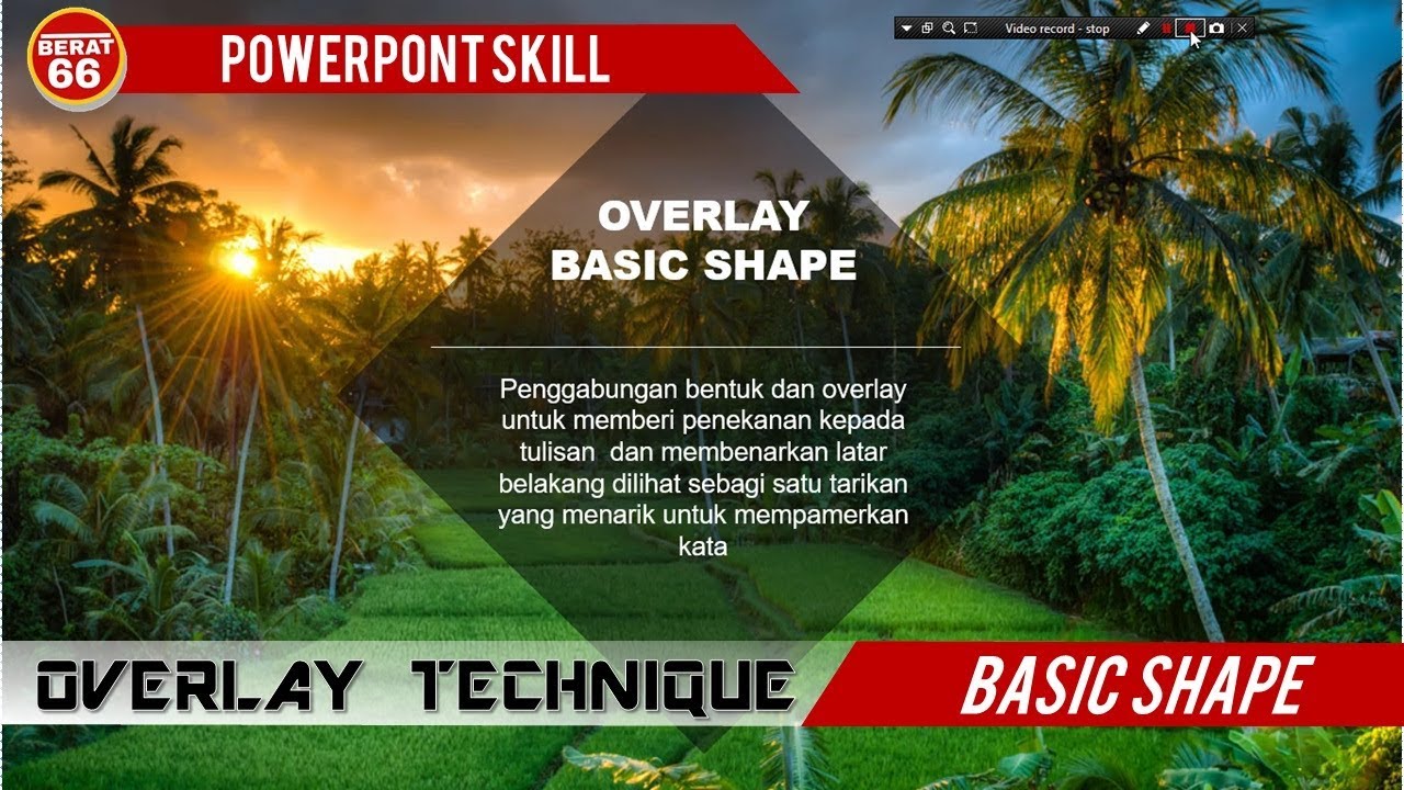 BASIC SHAPE OVERLAY TECHNIQUE POWERPOINT - YouTube