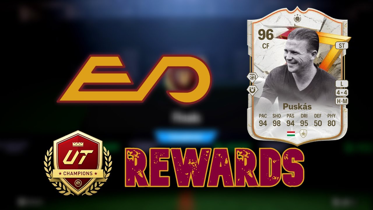 HOW INSANE IS GOLAZO ICON PUSKAS? 😂 Rank 5 FUT Champions Rewards - EAFC ...